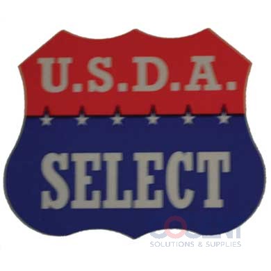 Cogent Solutions and Supplies | Label USDA Select Red White & Blue 500/rl