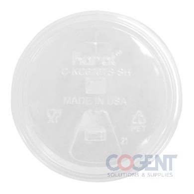 Cogent Solutions and Supplies | Strawless Sipper Lid 12-24oz Clear PET ...